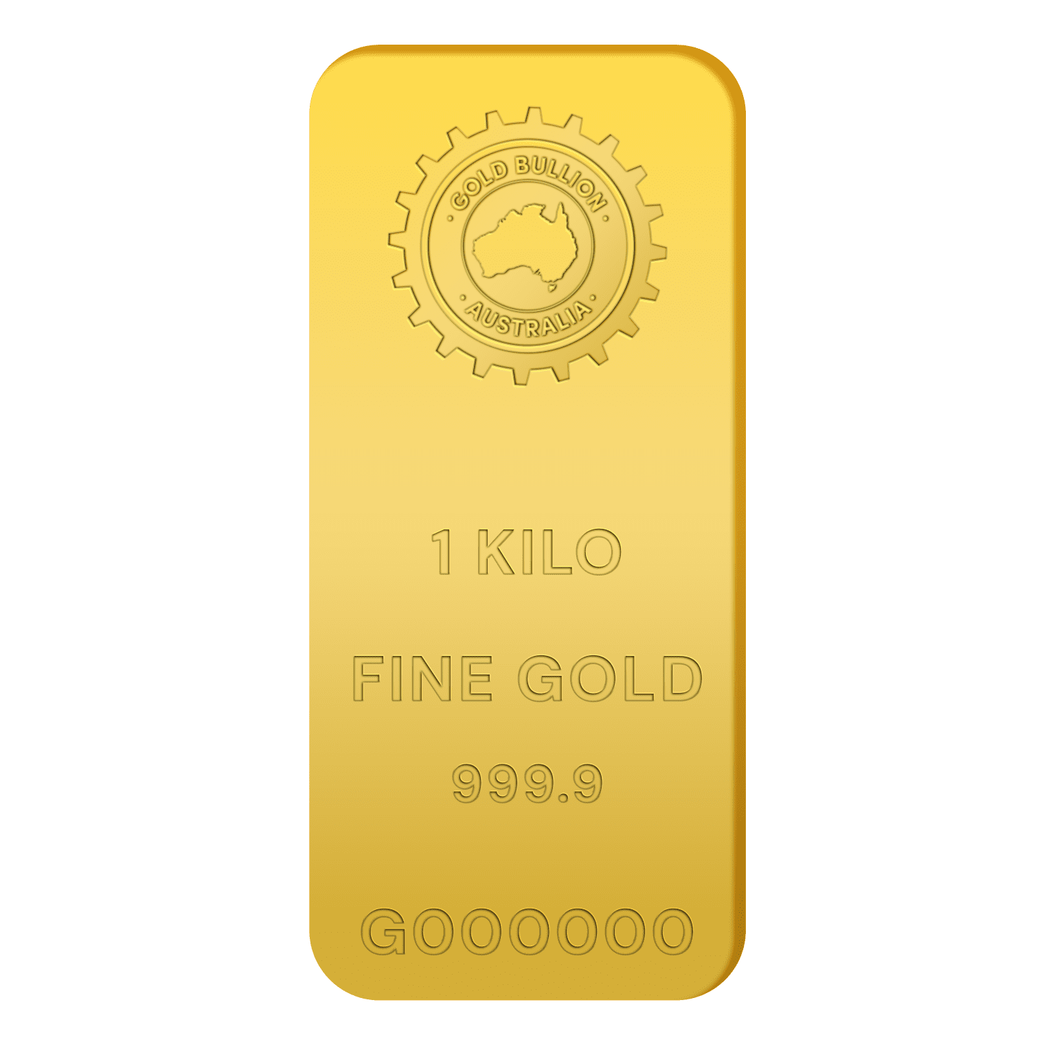 Buy GBA 1kg Gold Cast 9999 (2 Week Delay) - Gold Bullion Australia