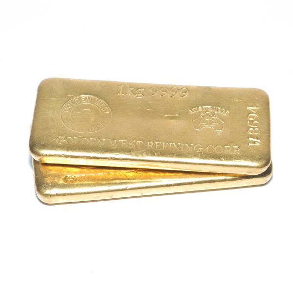 Buy GBA 1kg Gold Cast 9999 - Gold Bullion Australia