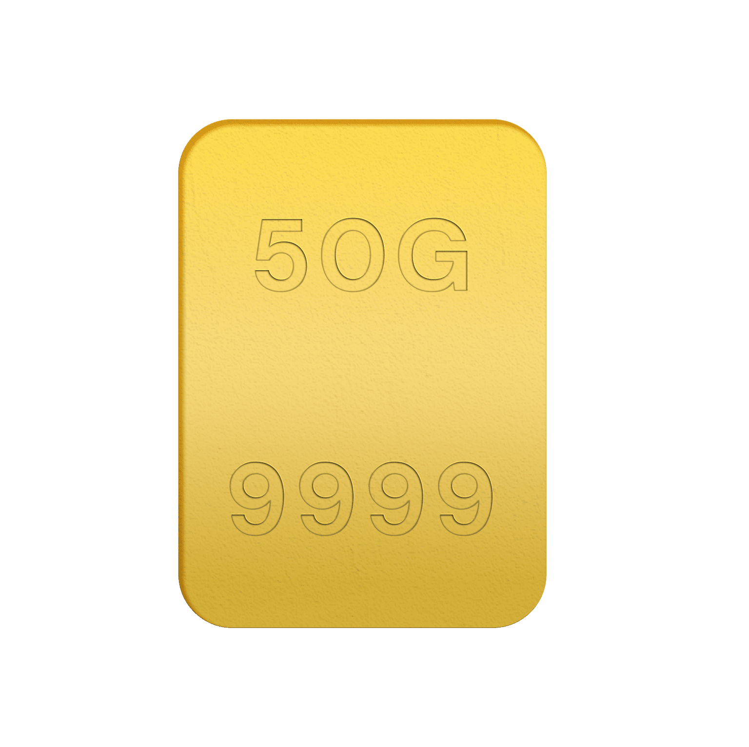Buy GBA 50g Gold Cast 9999 - Gold Bullion Australia
