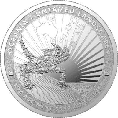 Buy 1oz ABC Thorny Lizard Silver Coin - Untamed Landscapes Series ...