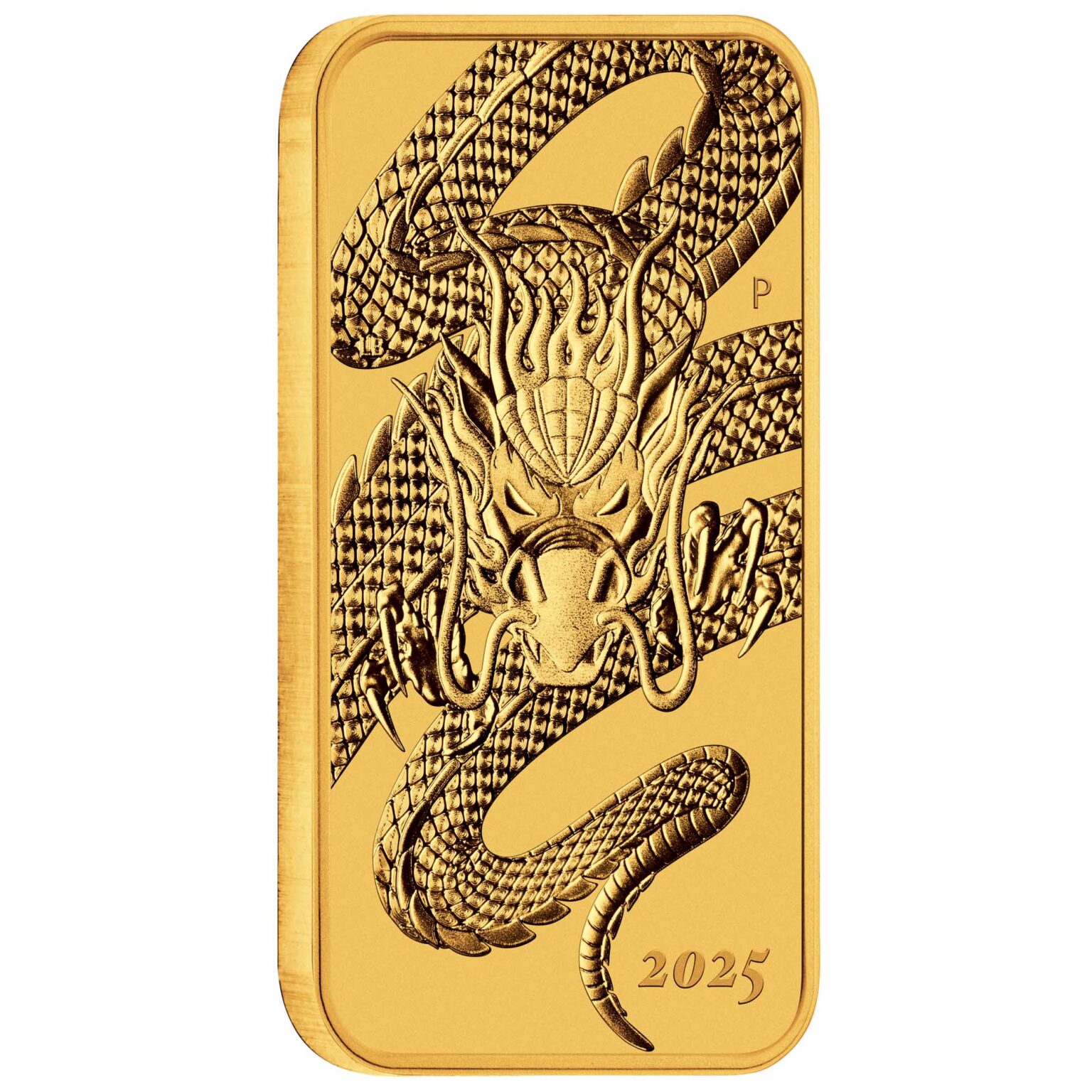 Buy Perth Mint 2025 1oz Dragon Rectangular Gold Coin - Gold Bullion ...